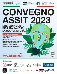 Convegno ASSIT 2023. L'insegnamento dell'italiano e la sostenibilità ...