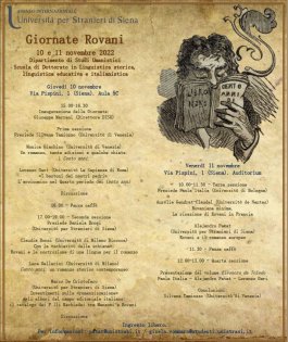 Giornate Rovani - ADI - Associazione degli Italianisti